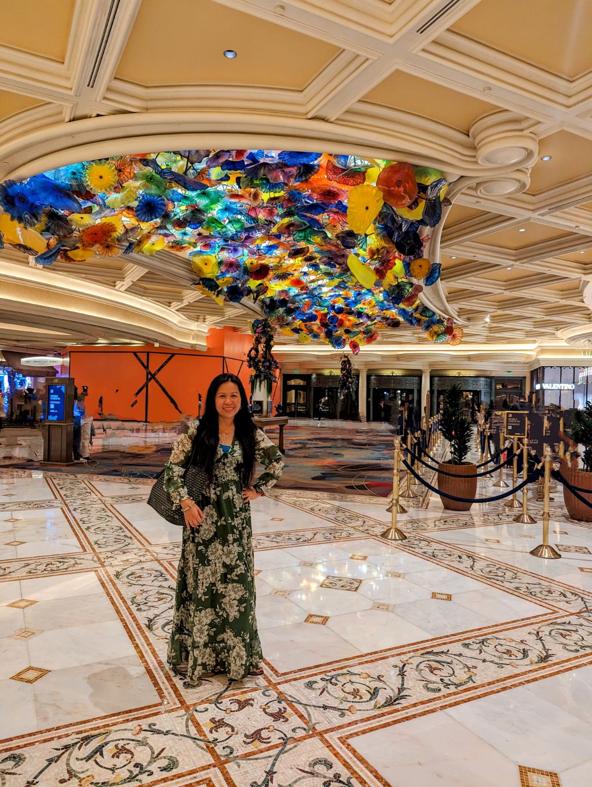 Bellagio Hotel Lobby in Las Vegas